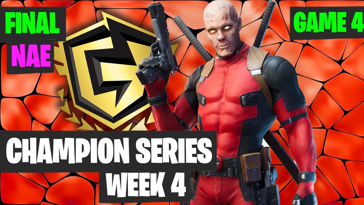FNCS Week 4 Game 4 Final Highlights Fortnite Champion Series - YouTube