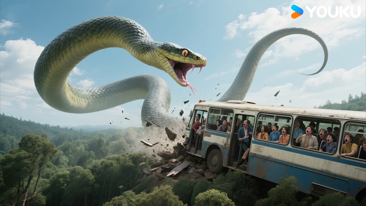 🚌🐍Bus Invades Serpent's Territory—Giant Snake ENRAGED! | Snake 3 ...