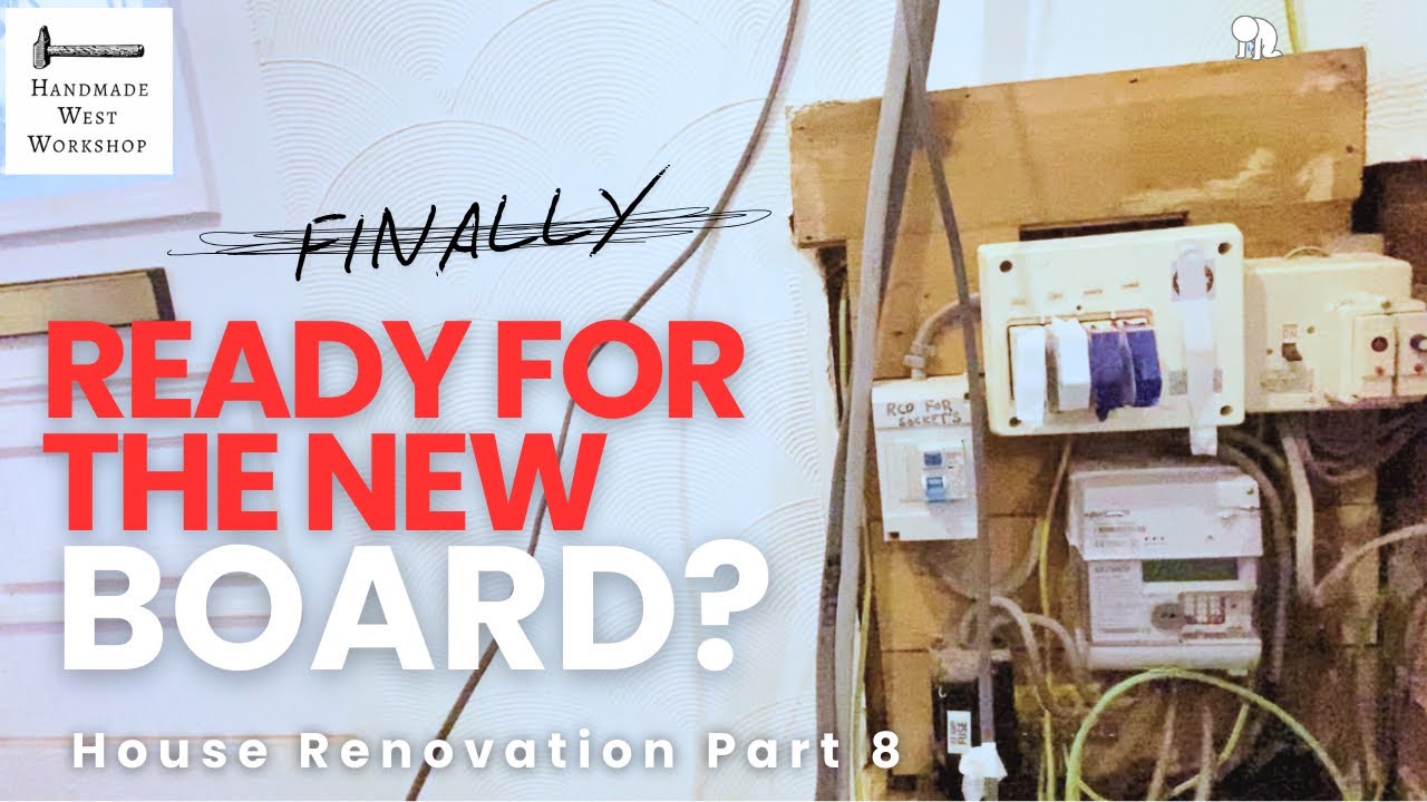 Finally Ready For The New Board - House Renovation Part 8 - YouTube
