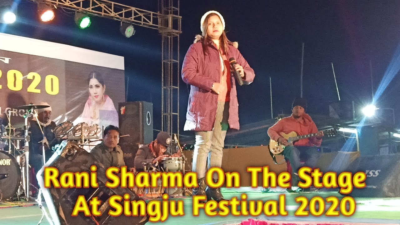 Rani Sharma On The Stage - YouTube