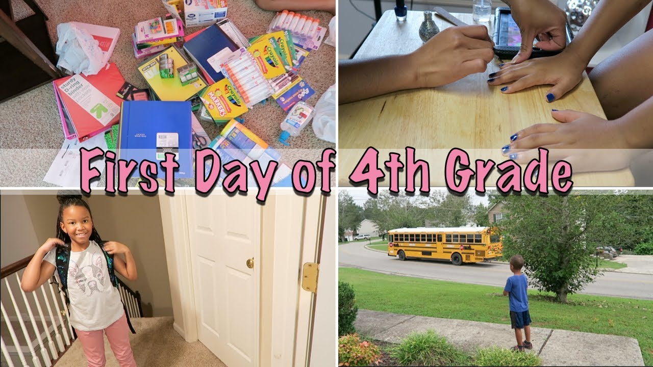 Getting Ready For School First Day Of 4th Grade YouTube getting-ready-for-school-first-day-of-4th-grade-youtube