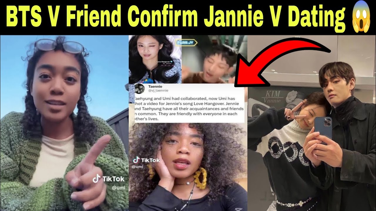 BTS V Friend Confirm Jannie V Dating Rumor 😱 || This Girl Reveal BTS V ...