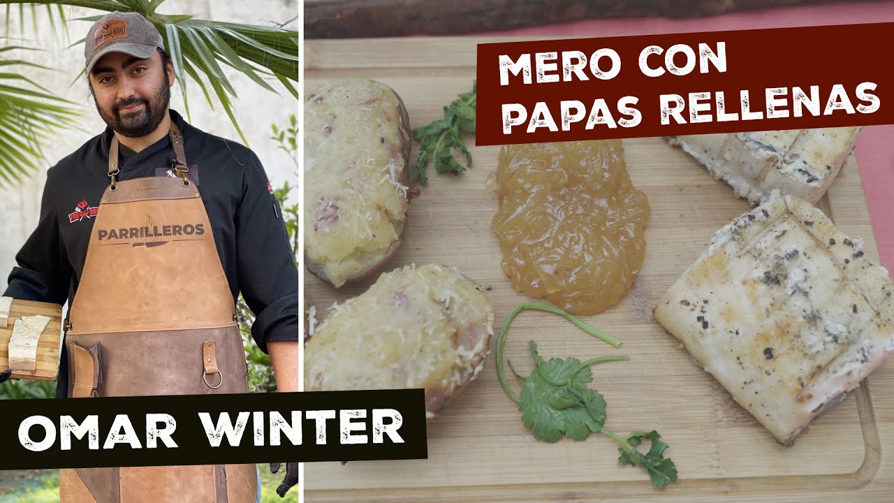 Mero con Papas Rellenas - PARRILLEROS | Como hacer pescado a la ...