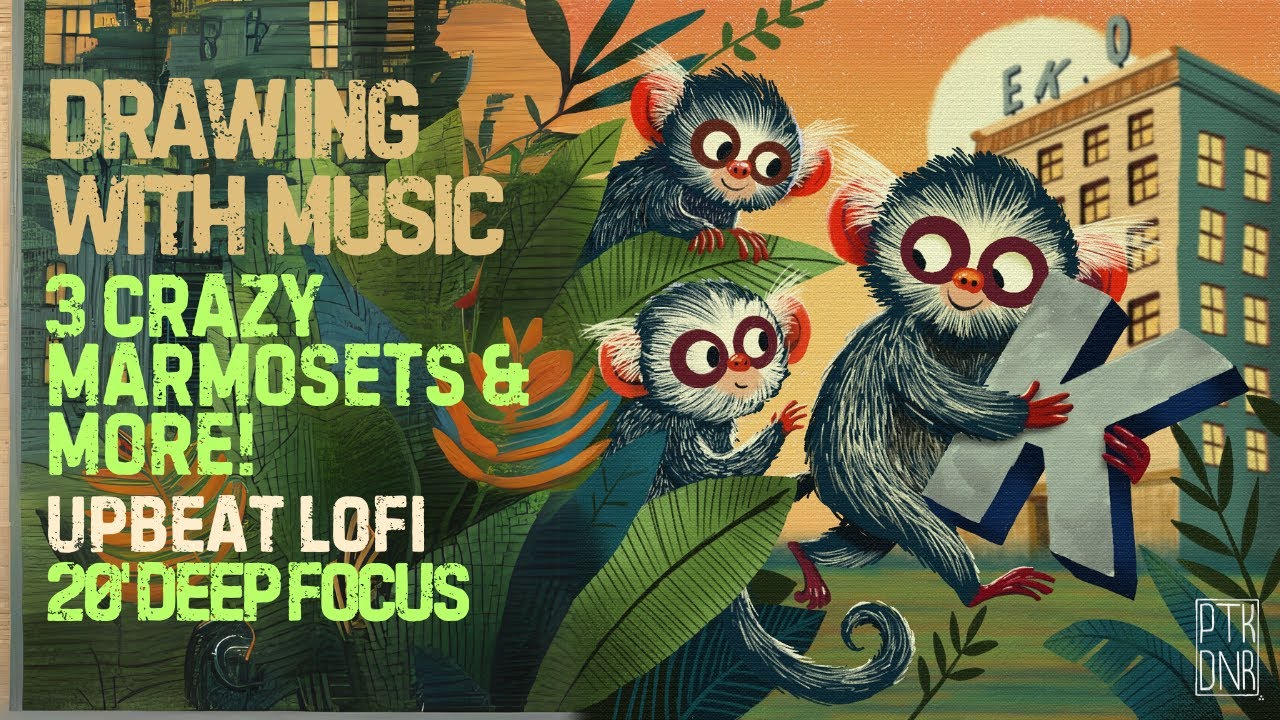 🎧 Lofi Stories in Motion – From Jungle Mischief to Melting Myths - YouTube