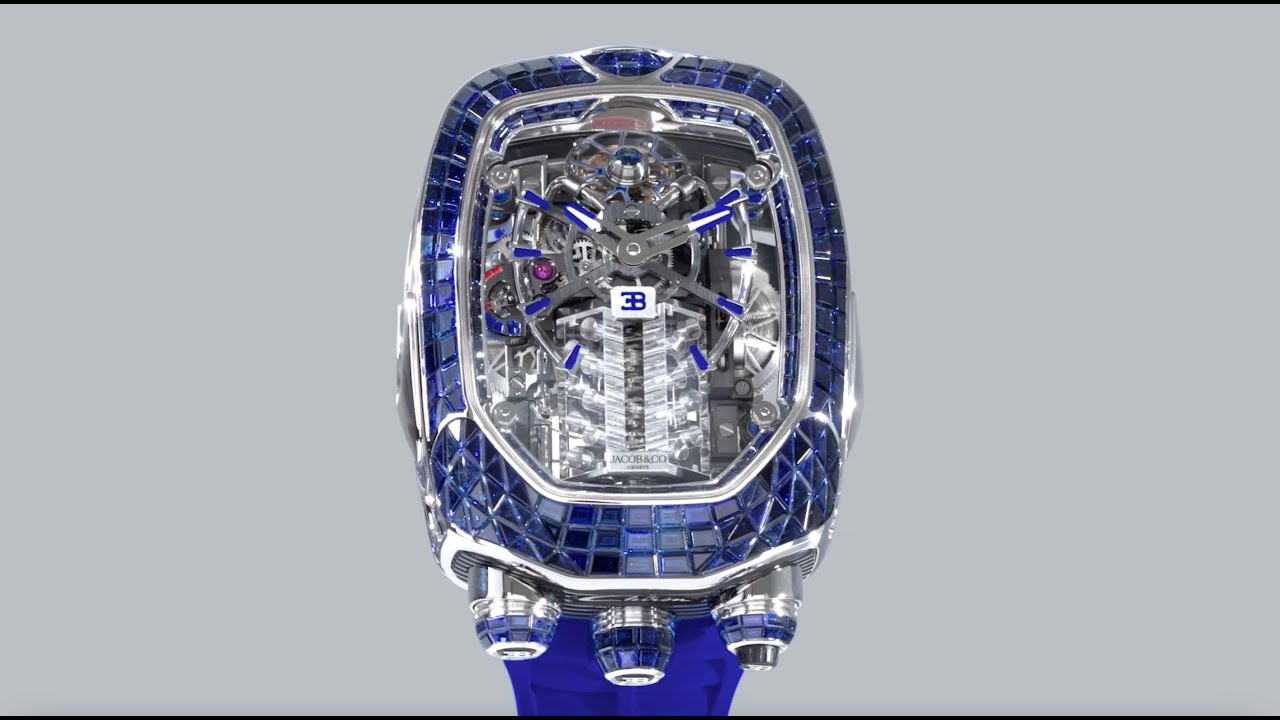The Jacob & Co. Bugatti Chiron Blue Sapphires - YouTube