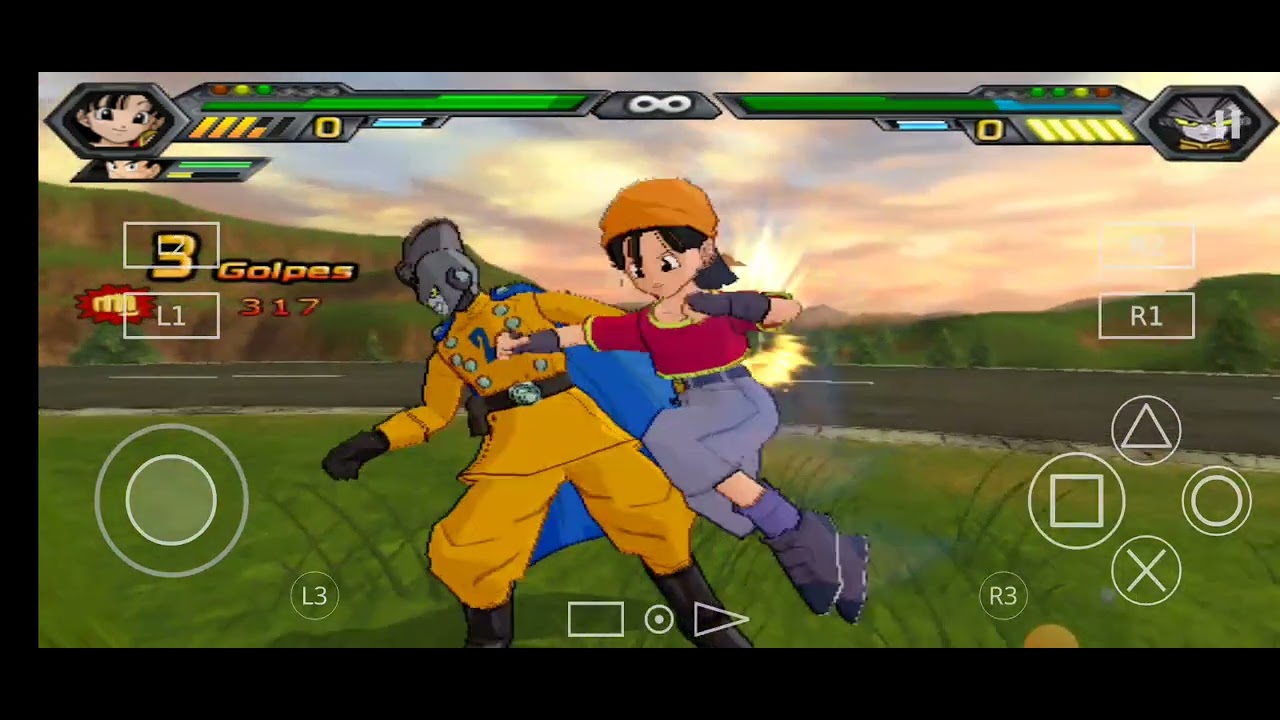 pan y goten vs gamma 2/dbz bt4 pedido n°29 - YouTube