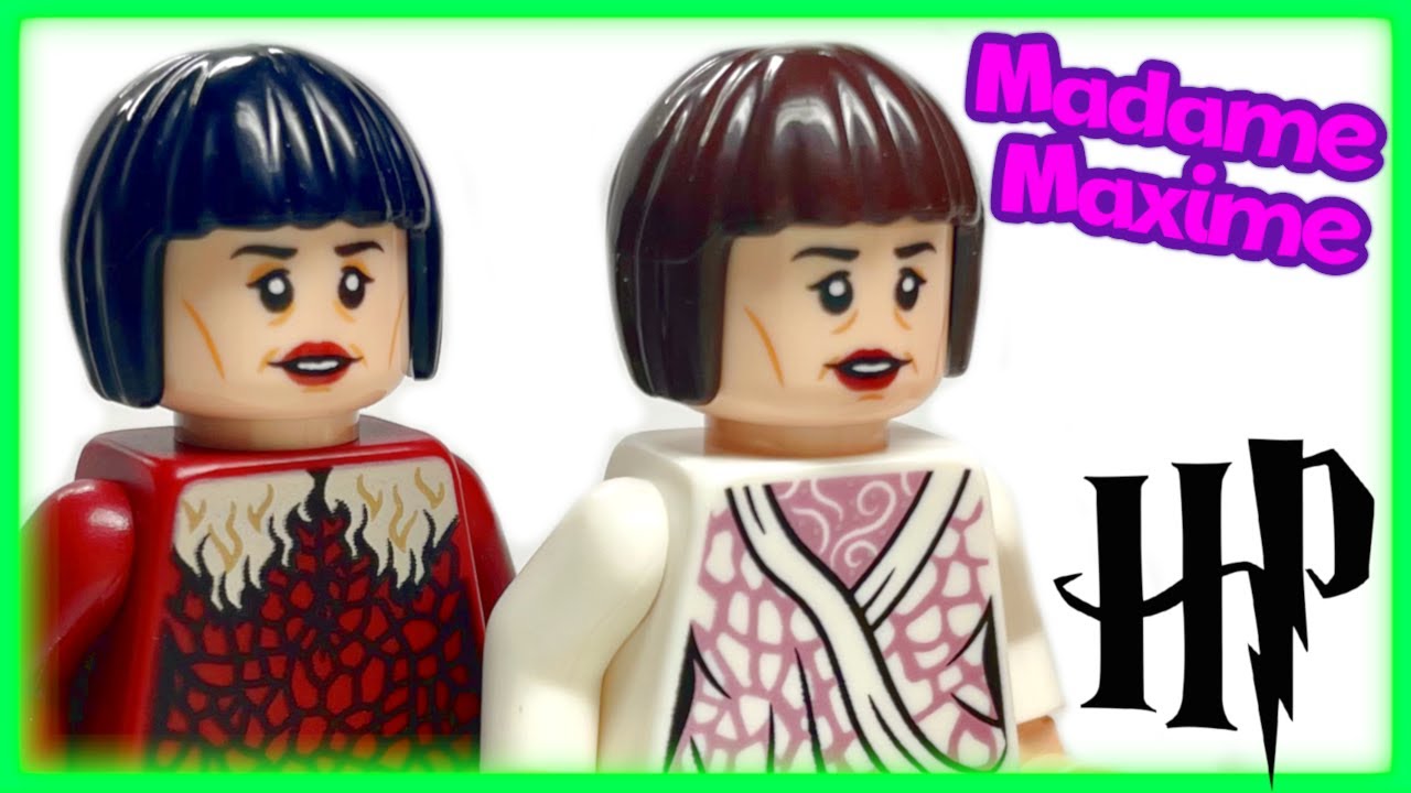 LEGO Madame Maxime Minifigure Comparison Harry Potter Collection - YouTube
