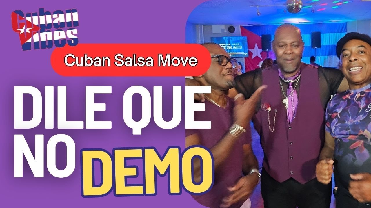 Dile que No | Cuban Salsa (Beginners Level) - YouTube