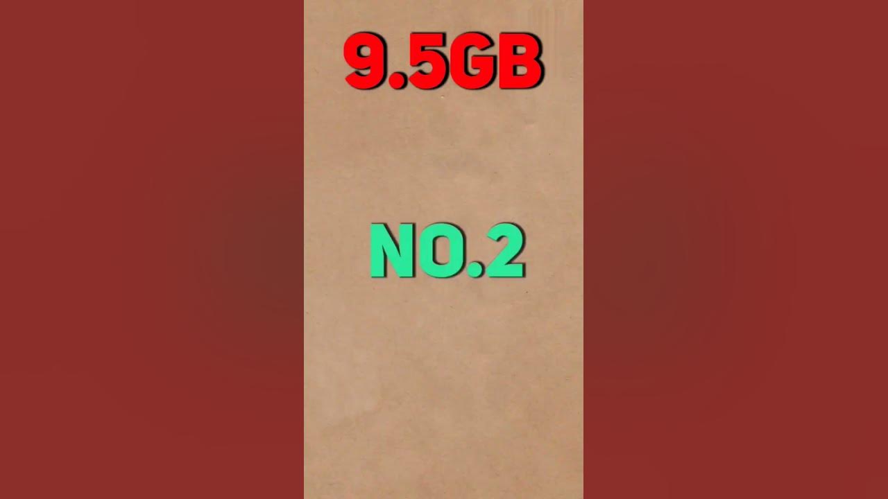 Top 3 Biggest Size Android Games 😲 Shorts Youtube