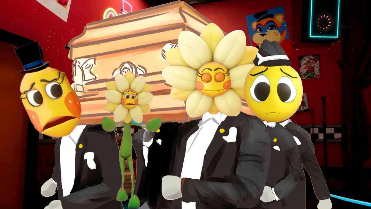 DAISY DEATH Poppy Playtime 3D Chapter COFFIN DANCE ASTRONOMIA Song ...