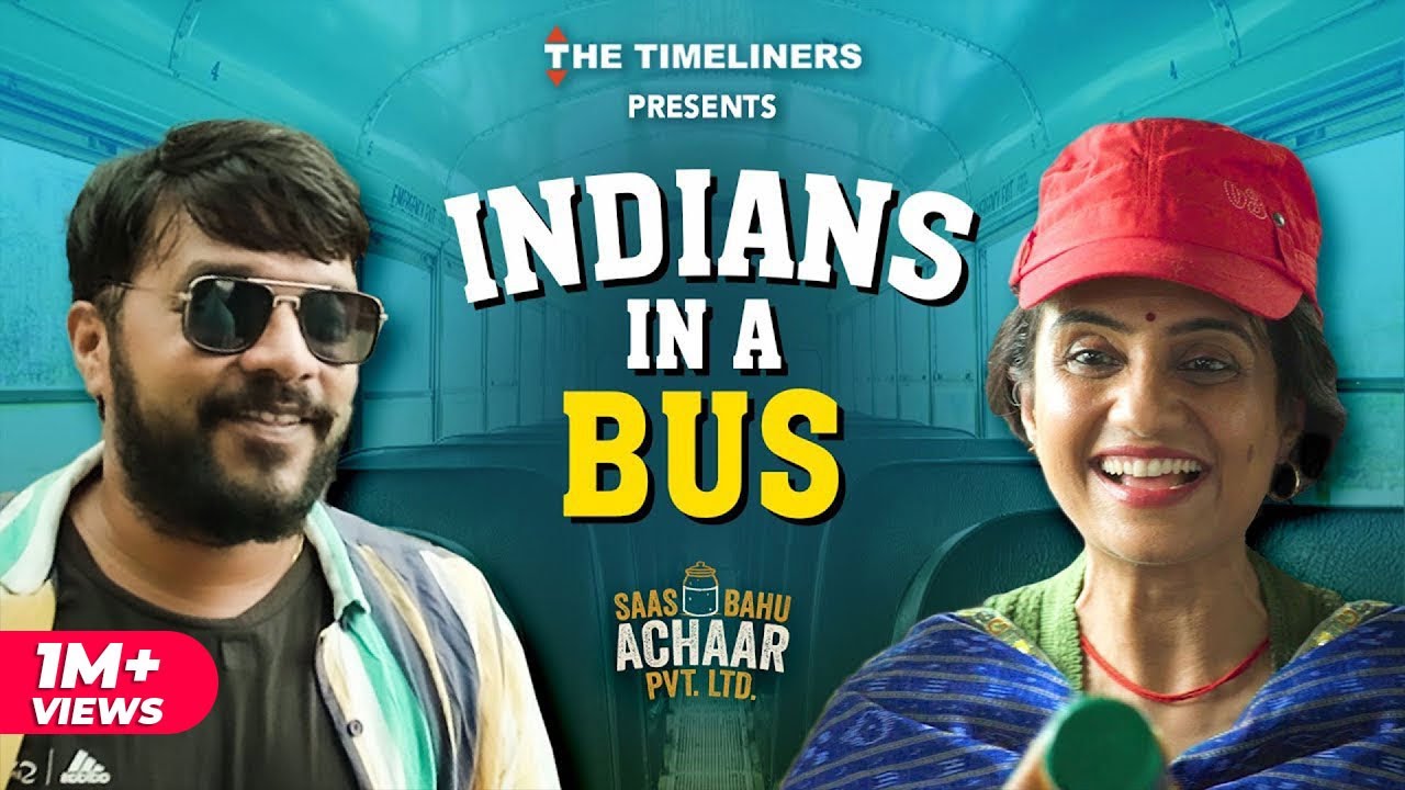 Indians in a Bus Pt.2 Ft. Apoorv Singh Karki & Amruta Subhash | The ...
