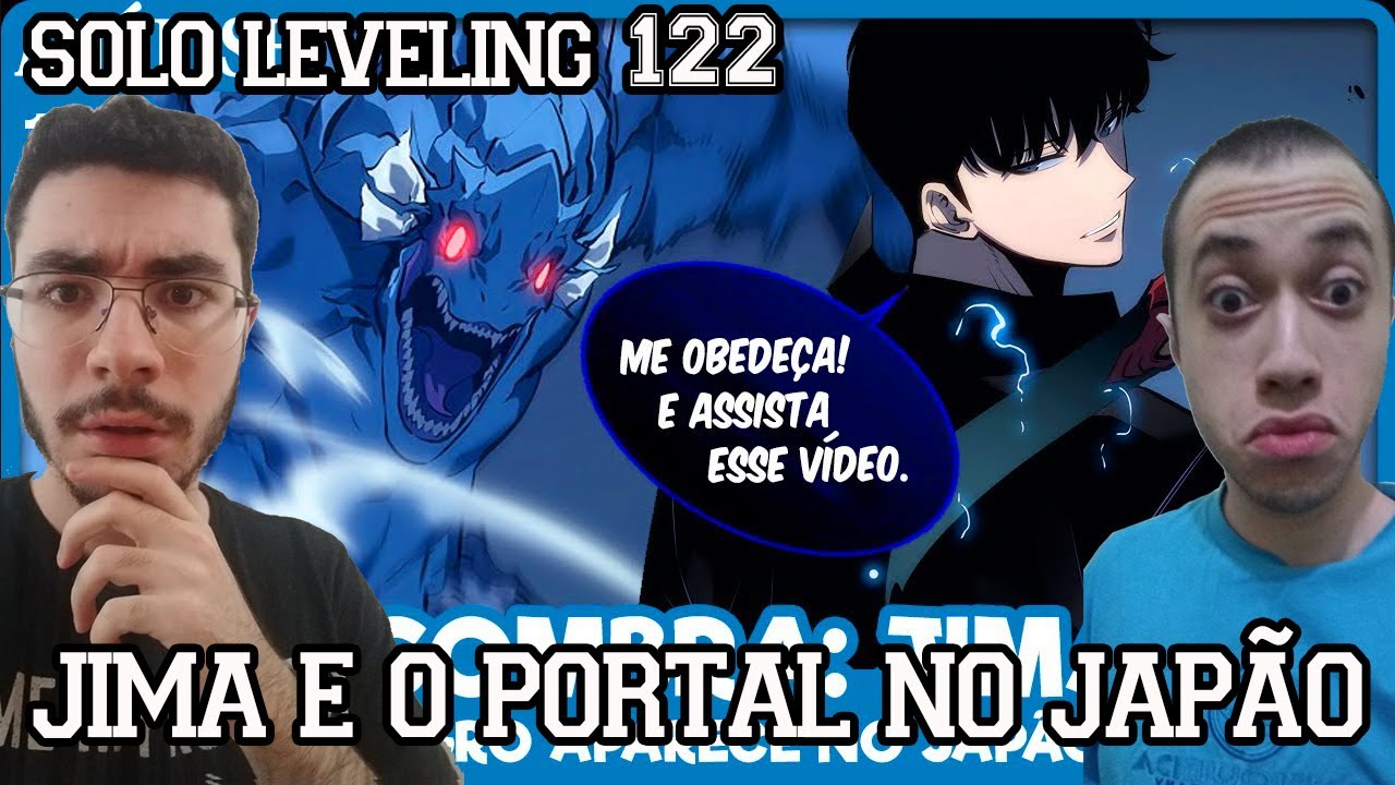 REACT JIMA E O PORTAL NO JAPÃO (Solo Leveling 122 | Webcomic) - YouTube