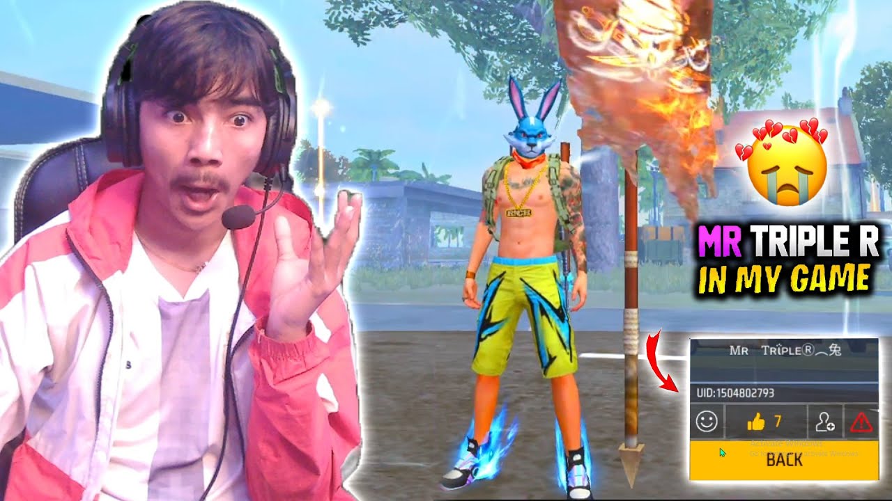 Mr triple r squad in my ranked match😱 solo vs squad against MR TRIPLE R ...