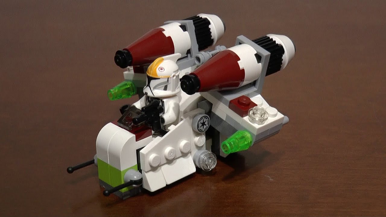 LEGO Star Wars 75076 Republic Gunship - część 2 - YouTube