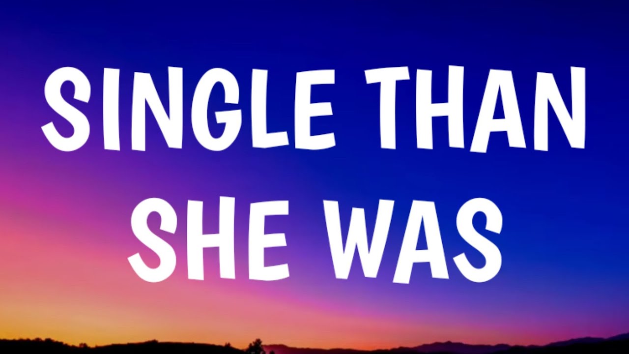 Morgan Wallen - Single Than She Was (Lyrics) - YouTube