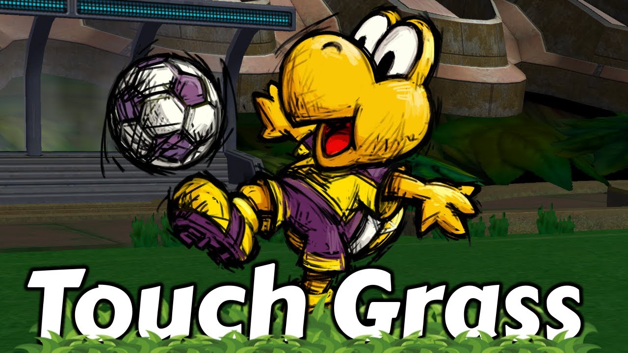 Touch Grass - A Super Mario Strikers Montage - YouTube