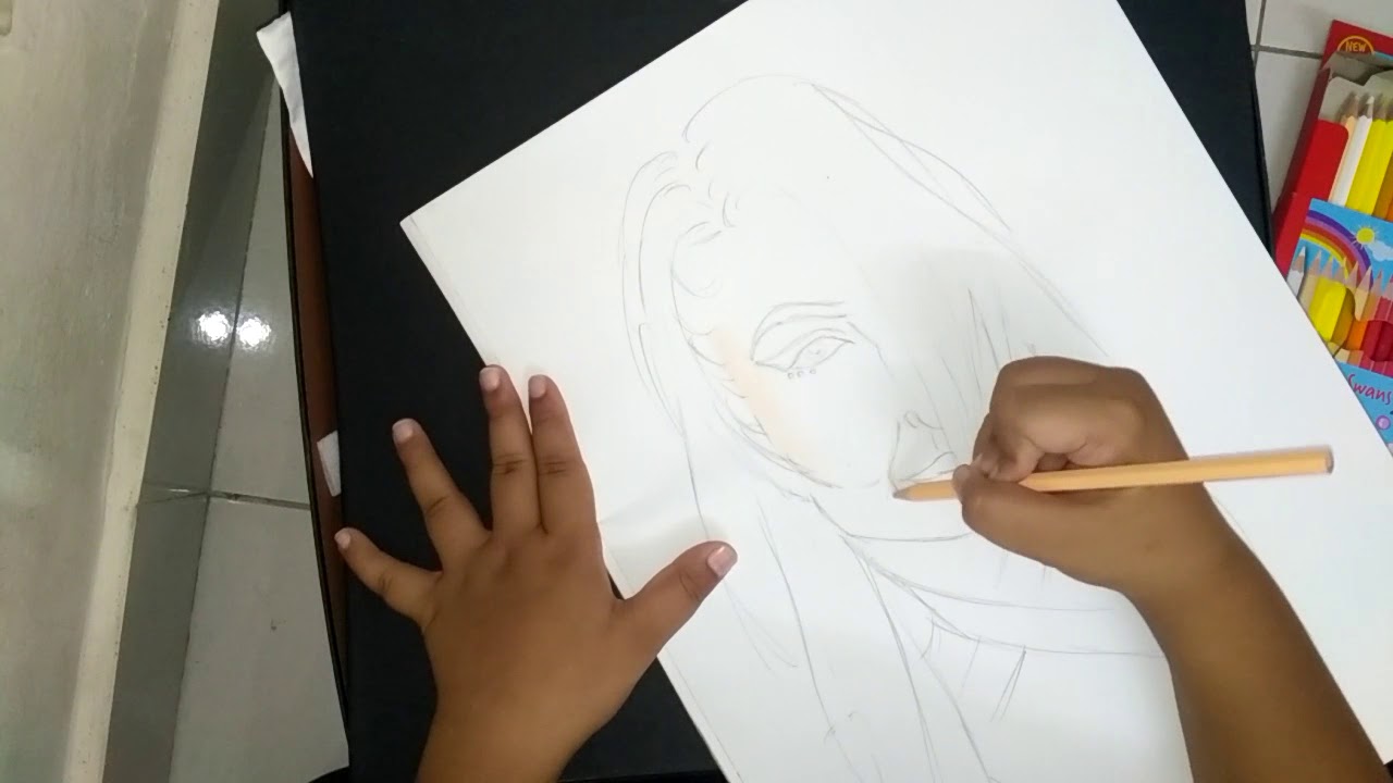 Alexa bliss speed drawing by ARTBY_DA - YouTube