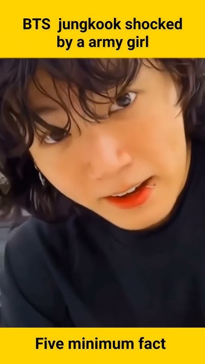 BTS Jungkook's Jaw-Dropping Reaction to an Army Girl 💜 - YouTube