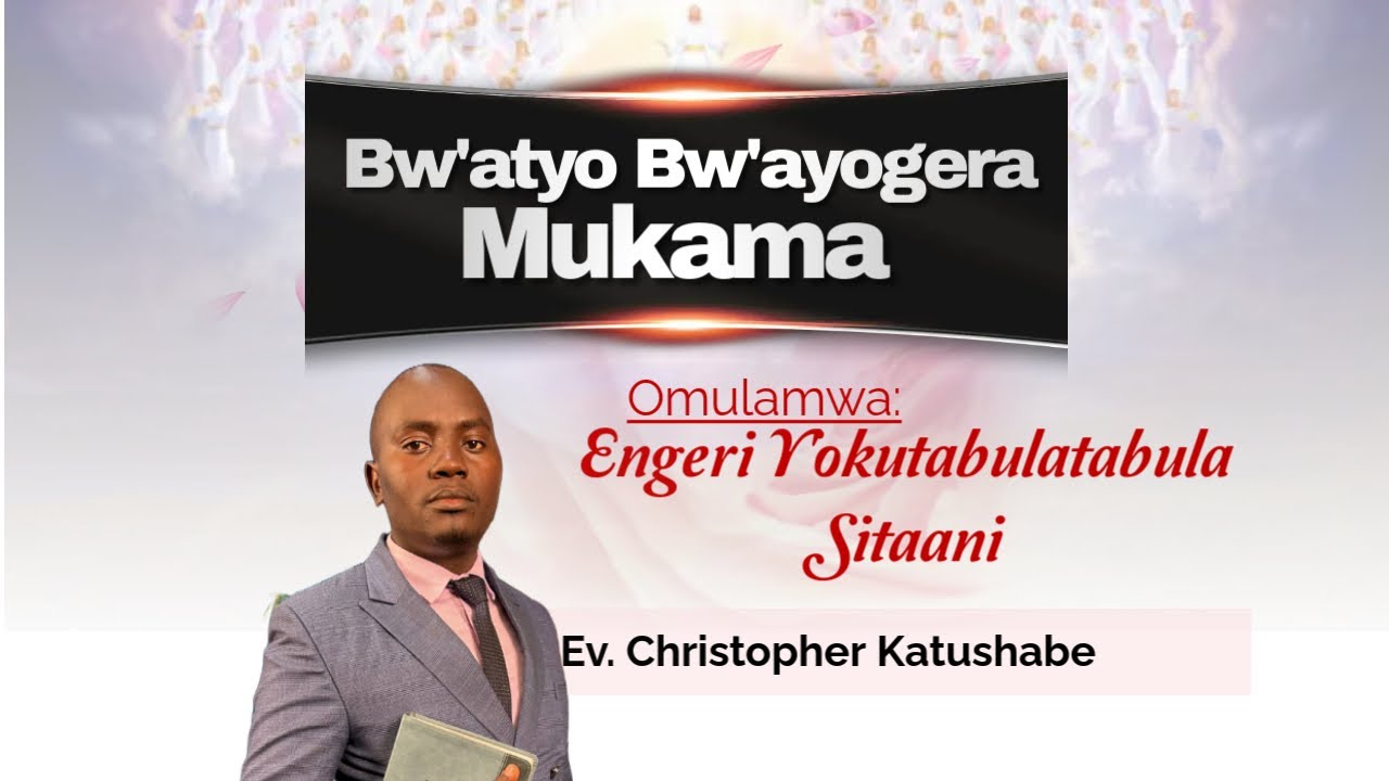 LIVE: Bw'atyo Bw'ayogera Mukama - Engeri Y'okutabulatabula Sitaani || Ev. Christopher Katushabe ...