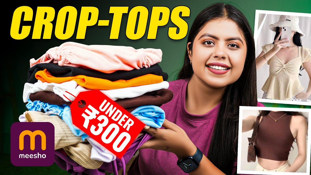 Meesho Summer Tops for Women Under 300 | Meesho Tops Haul Korean Tops ...