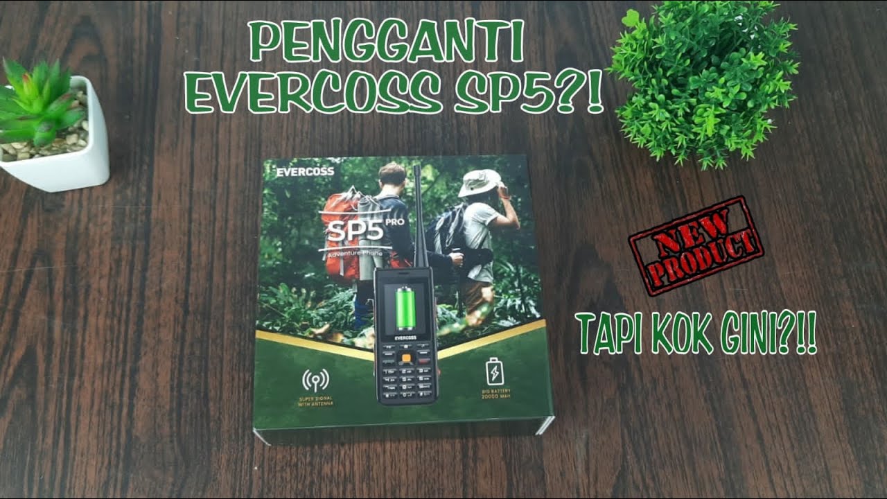 TERBARU!! EVERCOSS SP5 PRO | UNBOXING & REVIEW | RESMI INDO - YouTube