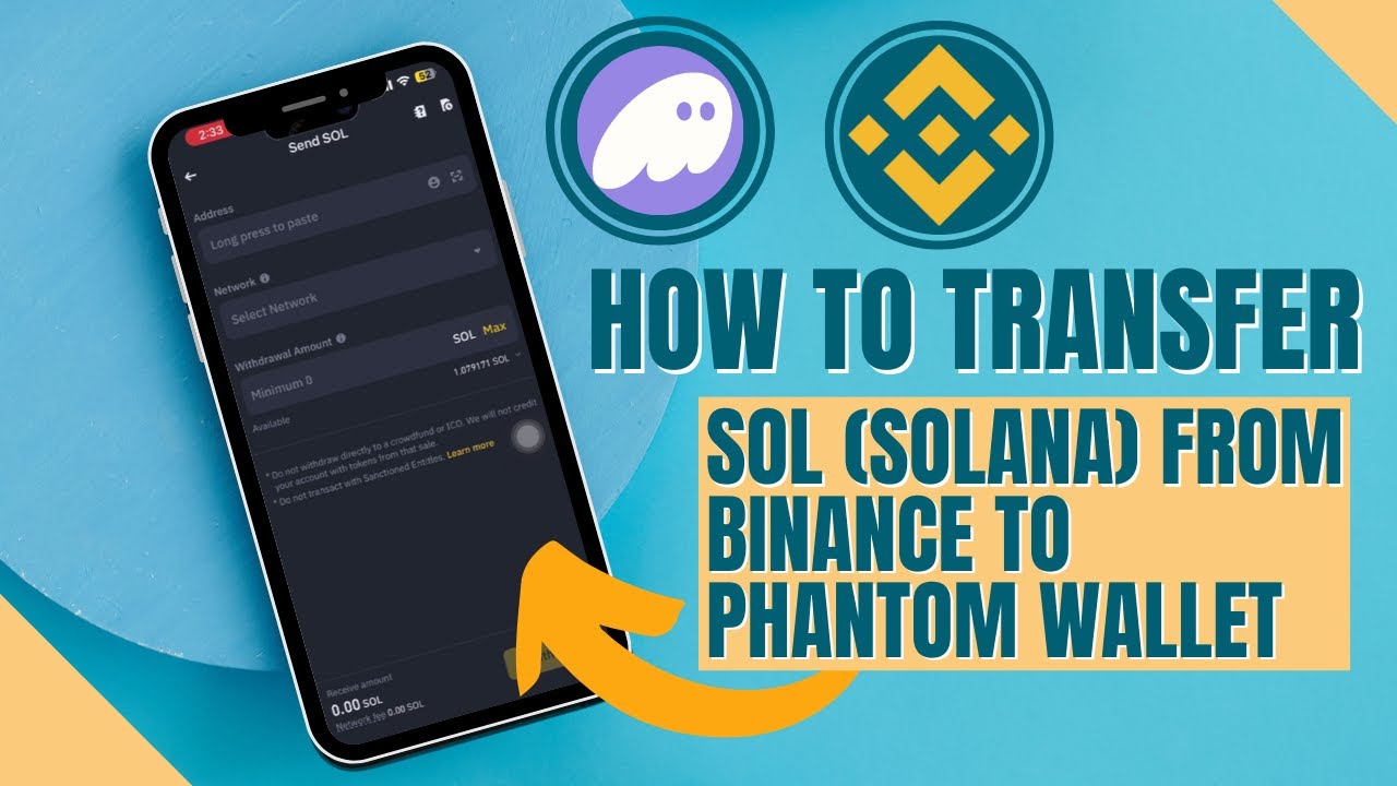 How To Transfer SOL (Solana) From Binance To Phantom Wallet - YouTube