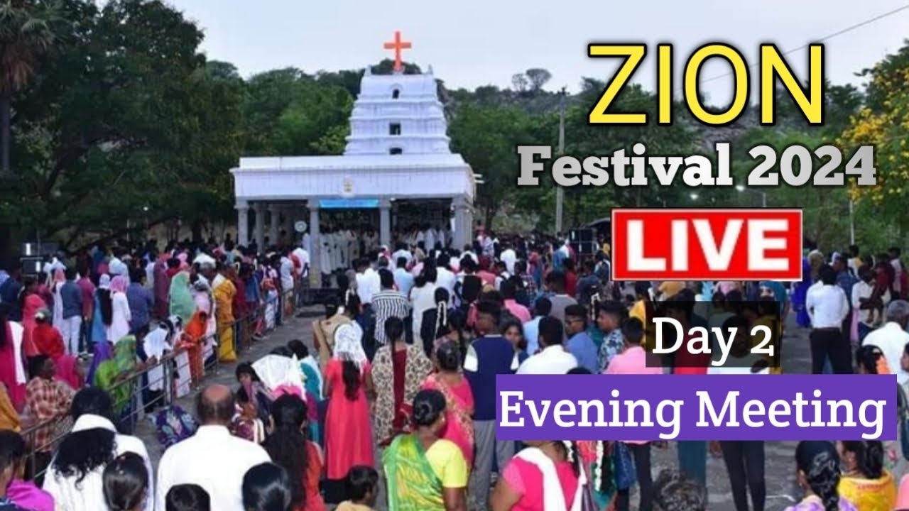 Zion Festival 2024 |Day 2| Bro.Sam Raj Kumar| - YouTube