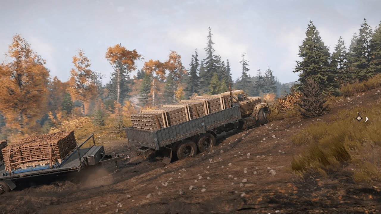 SNOWRUNNER: Pipe Dream Mission Part 1 ( Map : Black River ) - YouTube