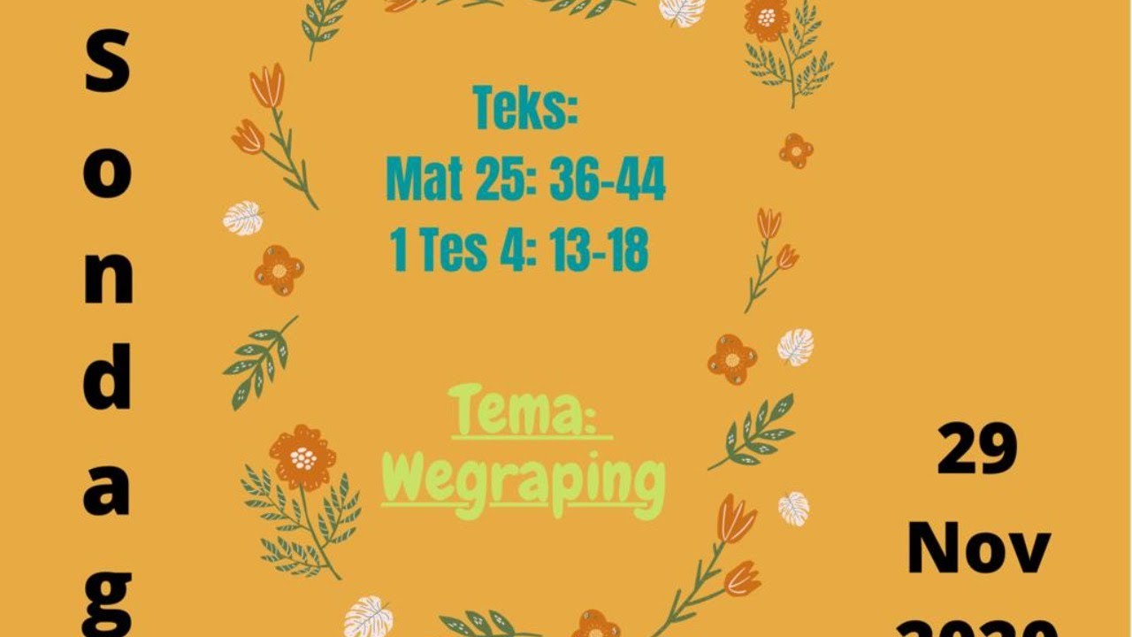 Sondag 29 Nov 2020 - Wegraping, Ds. Ruan Du Plooy - YouTube