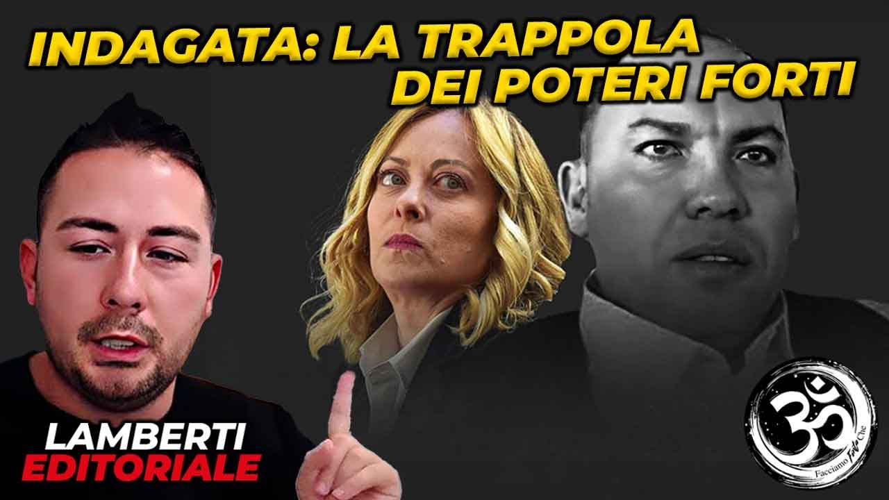 INDAGATA: LA TRAPPOLA DEI POTERI FORTI editoriale GIANLUCA LAMBERTI (29 ...