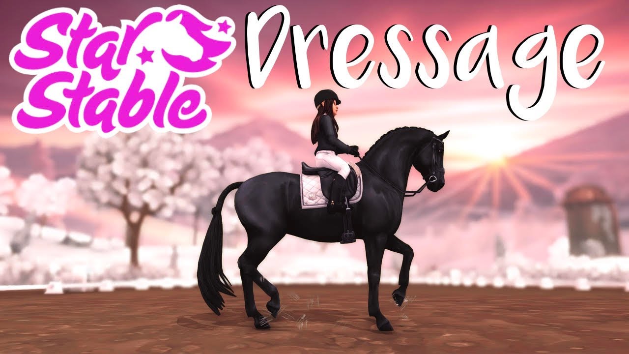 Star Stable Dressage Tutorial | More Complex Beginner Moves - YouTube