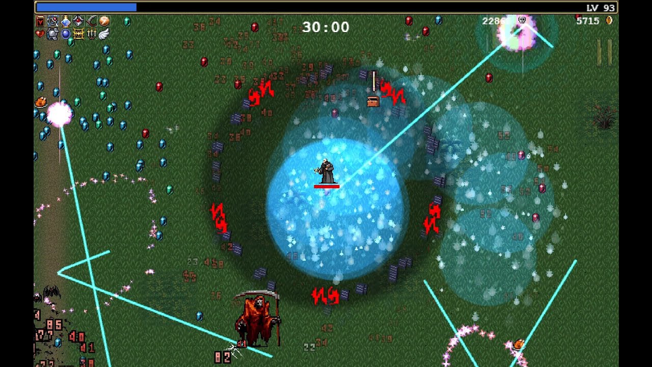 Vampire Survivors - Dommario - Mad Forest - YouTube