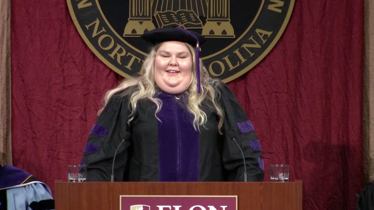 Grace Lay - Elon Law Commencement 2018 - YouTube