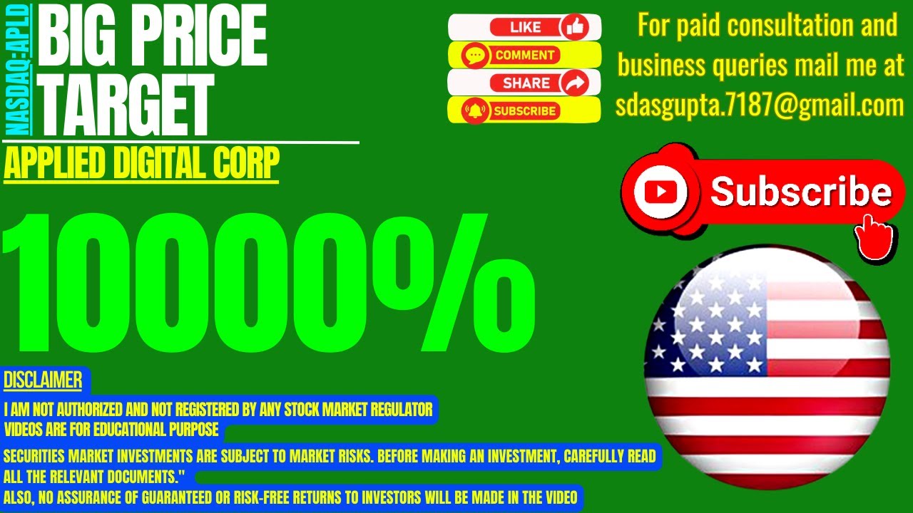 APLD STOCK | APPLIED DIGITAL CORP BIG PRICE TARGET - YouTube