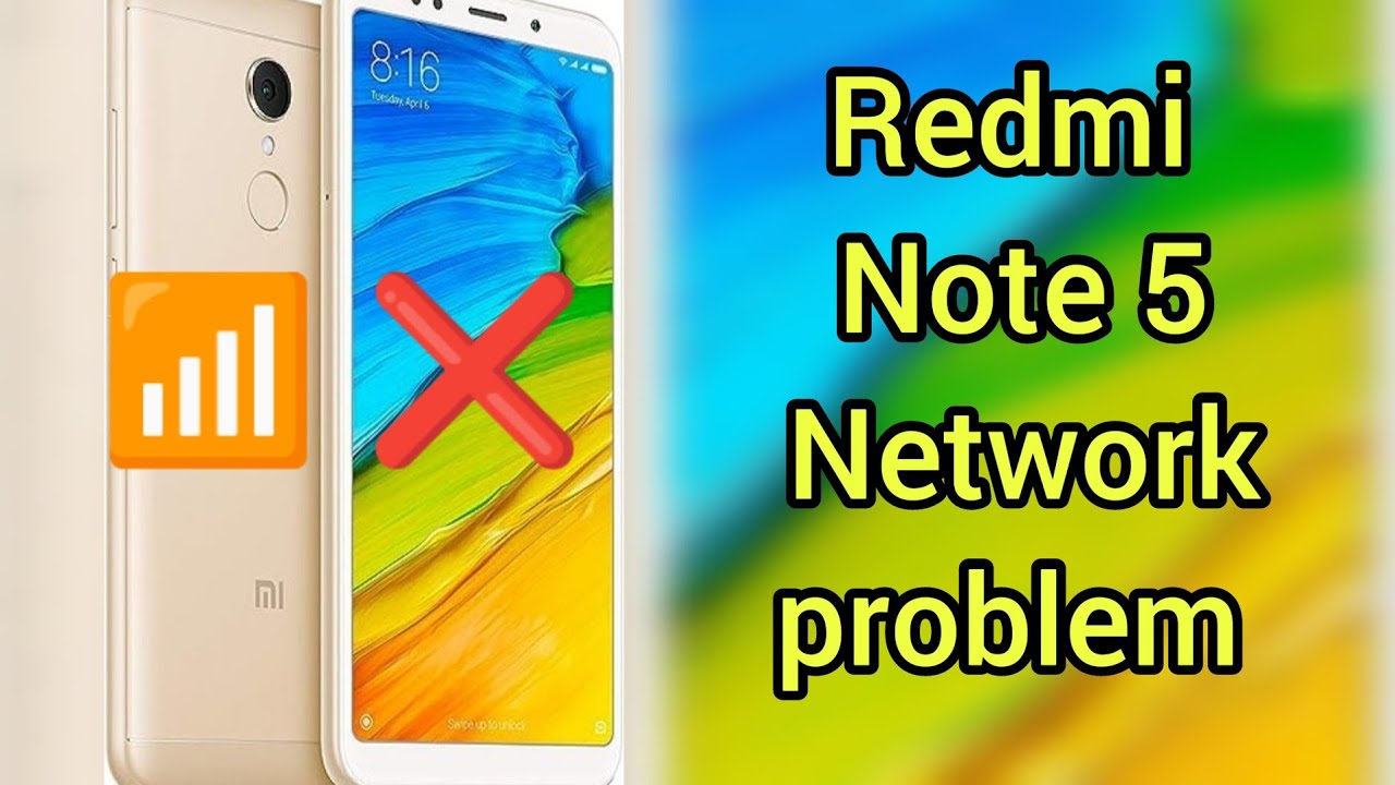 Redmi Note 5 Network Problem Solution - YouTube