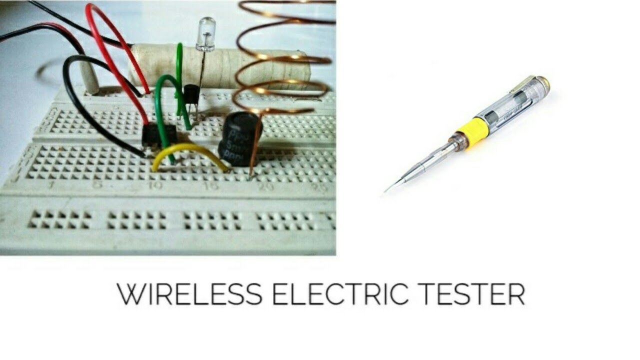 Simple Wireless Electric Tester - YouTube