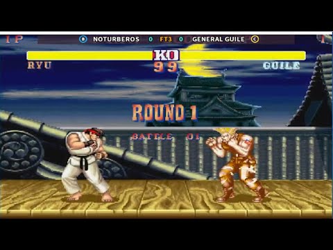Street Fighter II' - Champion Edition NOTURBEROS vs GENERAL GUILE - YouTube