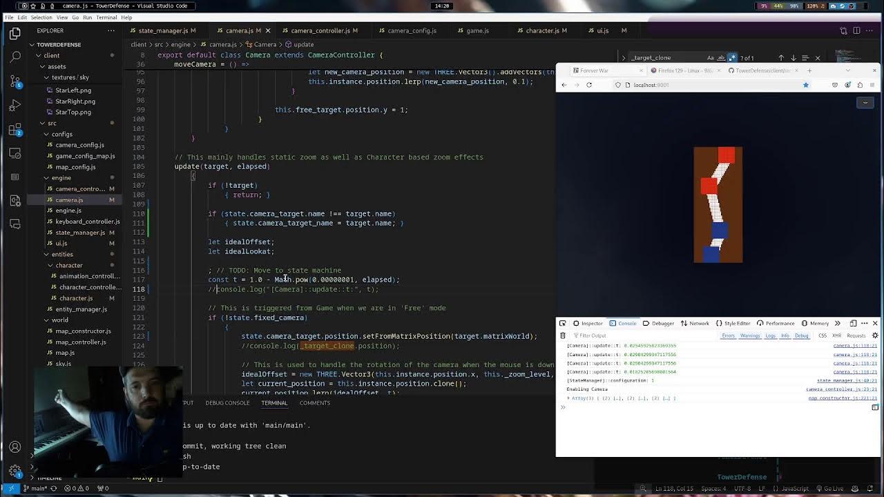 MMO Tower Defense GameDev - Programming with ThreeJS - YouTube