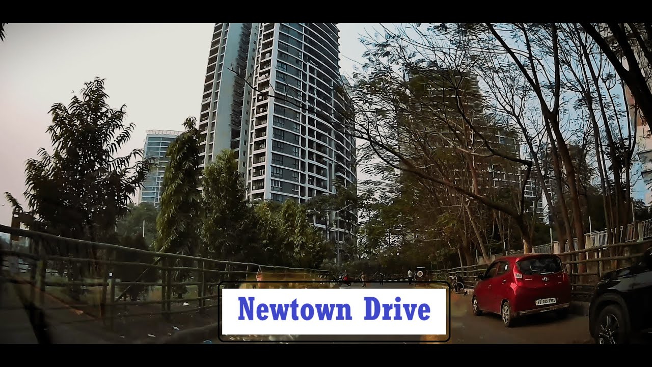 Downtown Mall to CC2 | Newtown Drive | Kolkata Drive - YouTube