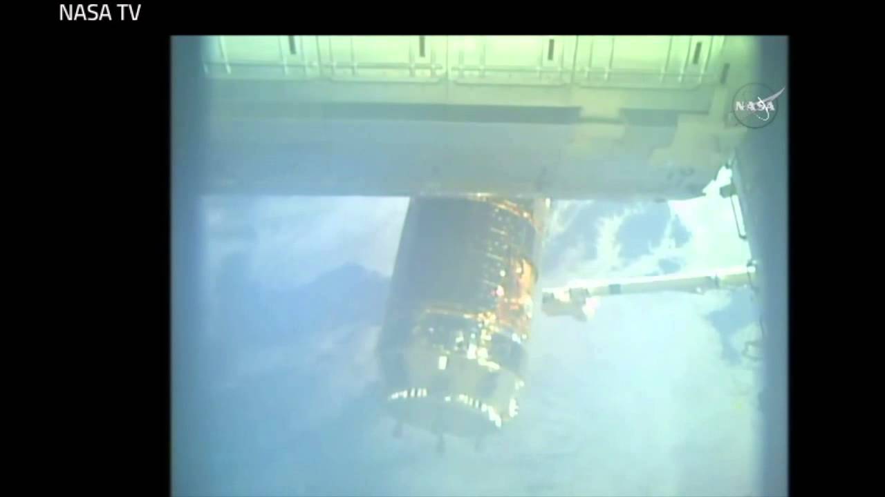 International Space Station cargo delivery - YouTube