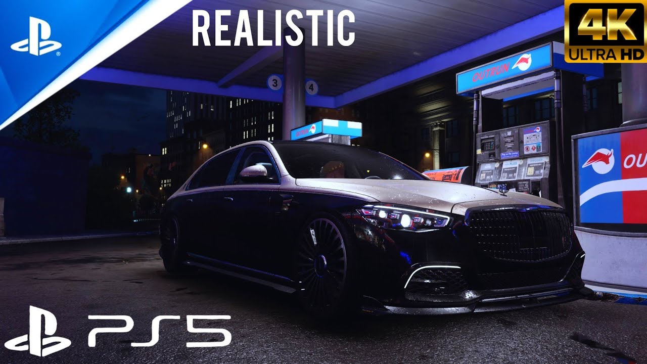 NFS Unbound REALISTIC Mercedes Maybach CRUISE (PS5) 4K 60FPS - YouTube