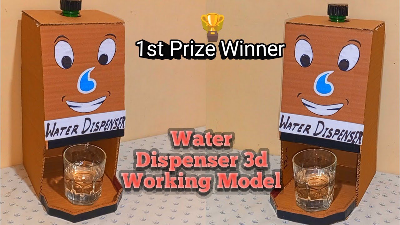 water Dispenser || Diy Water Dispenser || Automatic Water Dispenser ...