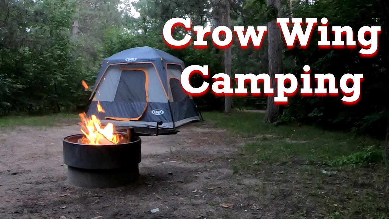 Out camping at Crow Wing State Park near Brainerd, Minnesota. - YouTube