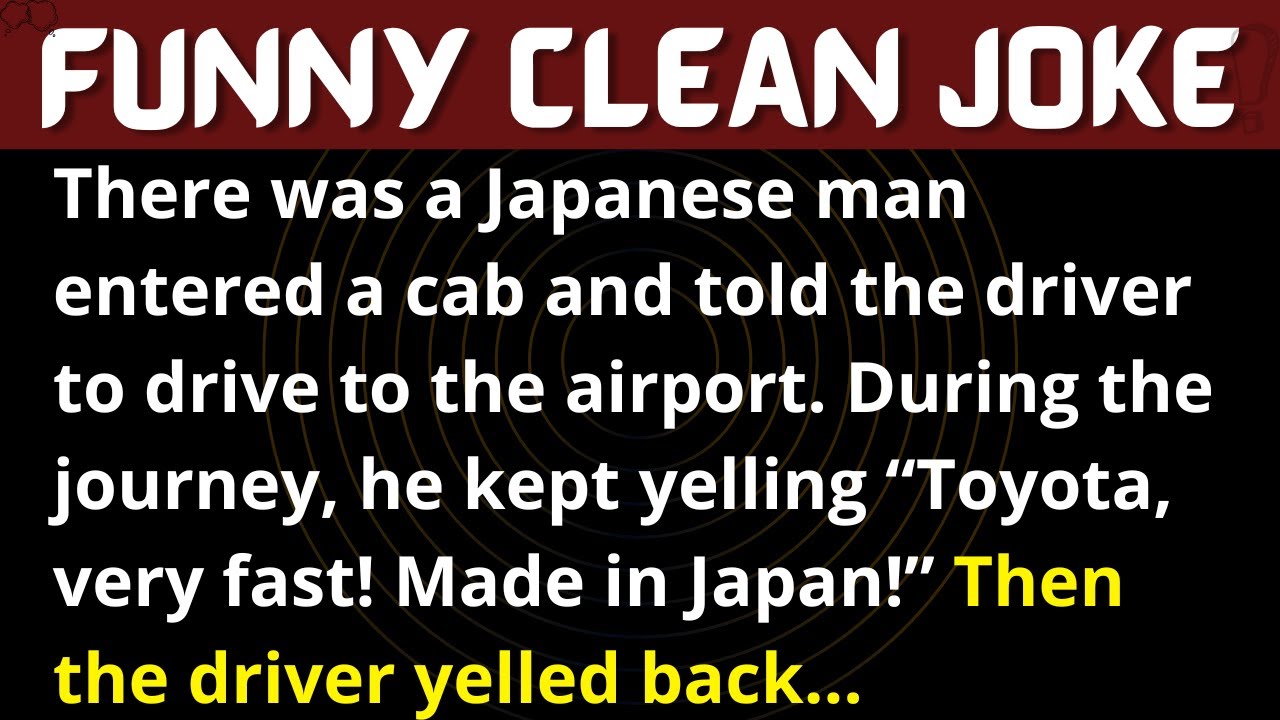 The British Taxi Driver - (FUNNY CLEAN JOKE) | Funny Jokes 2022 - YouTube