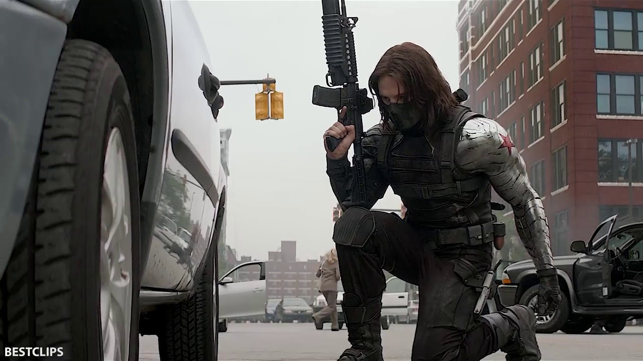 Captain America Vs Winter Soldier Fight Scene | Captain America The ...