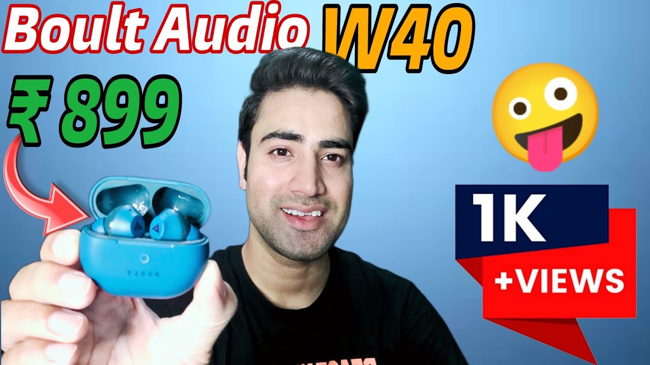Boult Audio W40 Earbuds | Ultimate Gaming Earbuds ⚡⚡ Unboxing & Review ...