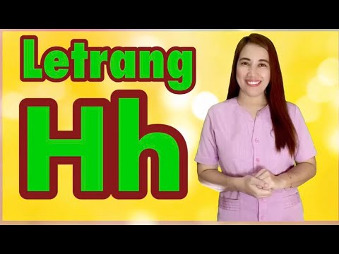Letrang Hh/AlpabetongFilipino/TeacherTrendz - YouTube