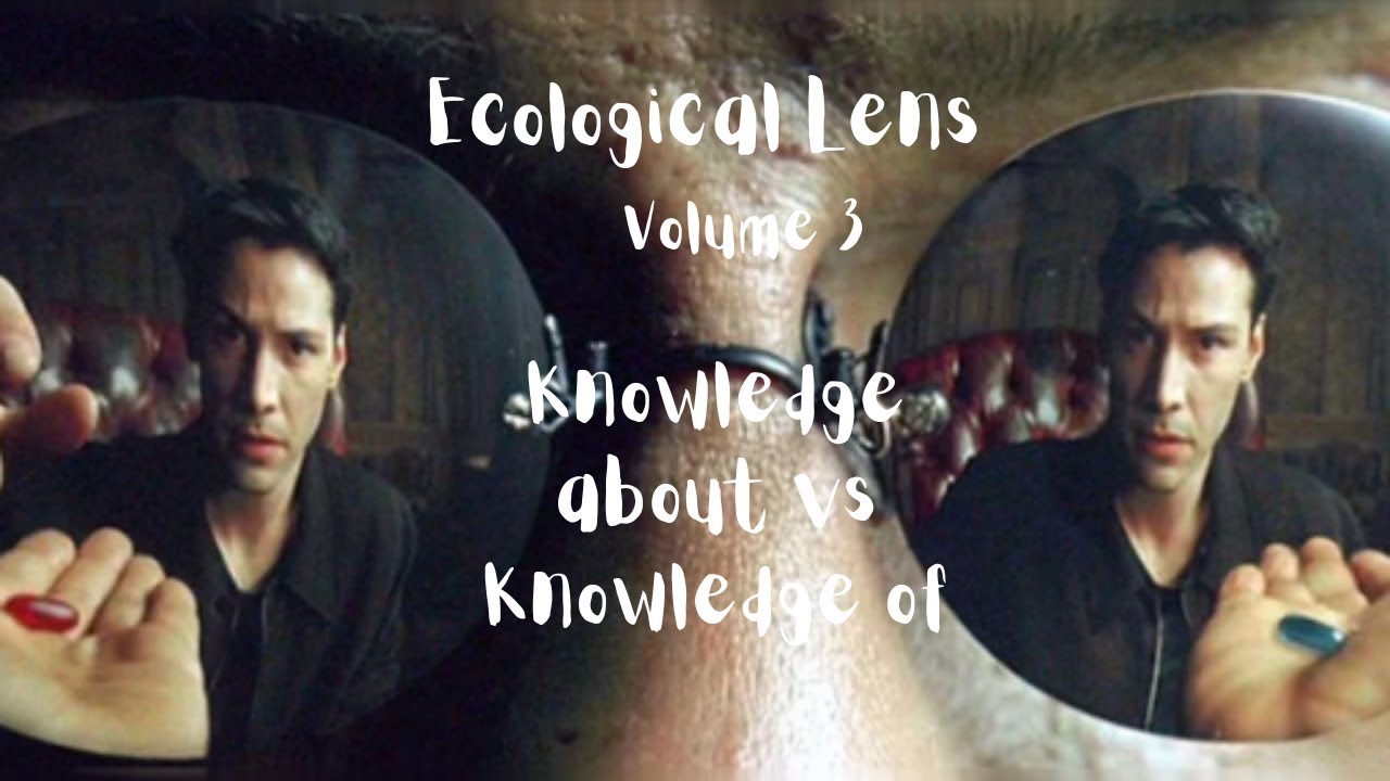 Ecological Lens Volume 3 - Knowledge About vs Knowledge Of The ...