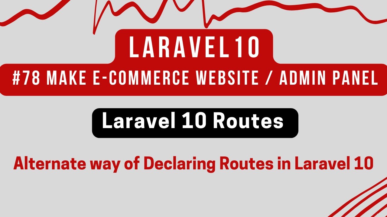 Laravel 10 Tutorial Part 78 Laravel 10 Routes Alternate Way Of 7975