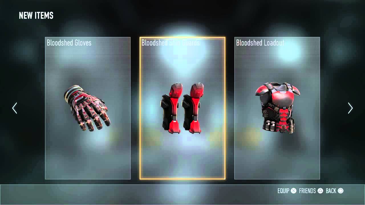 Call of Duty®: Advanced Warfare full blood armour - YouTube